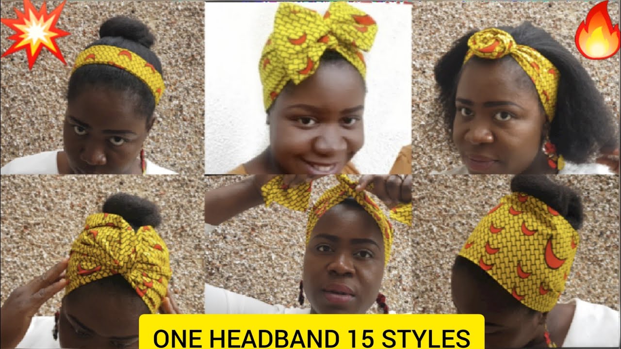 15 WAY TO STYLE WIRE HEAD WRAP. HOW TO STYLE ANKARA WIRE HEAD WRAP ...
