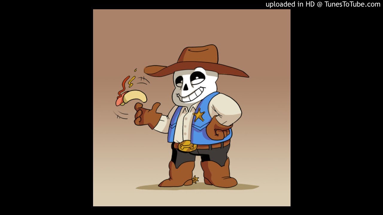 sans is a cowboy - YouTube