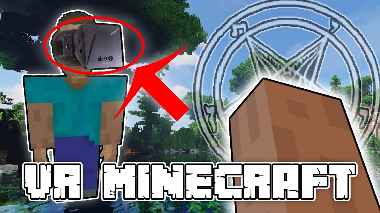 MINECRAFT SUPER AWESOME VR (VIRTUAL REALITY) MOD SHOWCASE - REALLY ...