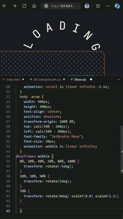 Day 042 🤯 Micro Css Loading Animation Coding Webdevelopment Cssprojects Programming