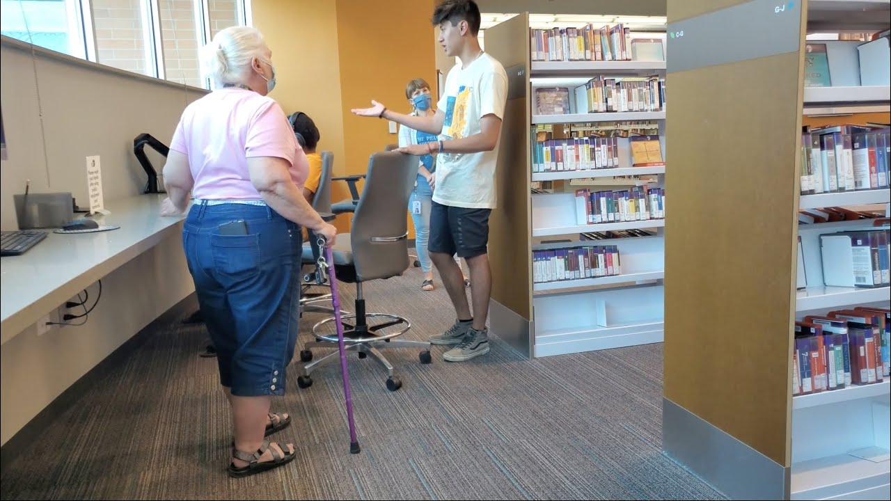 Getting Kicked Out of Library (Karen) - YouTube