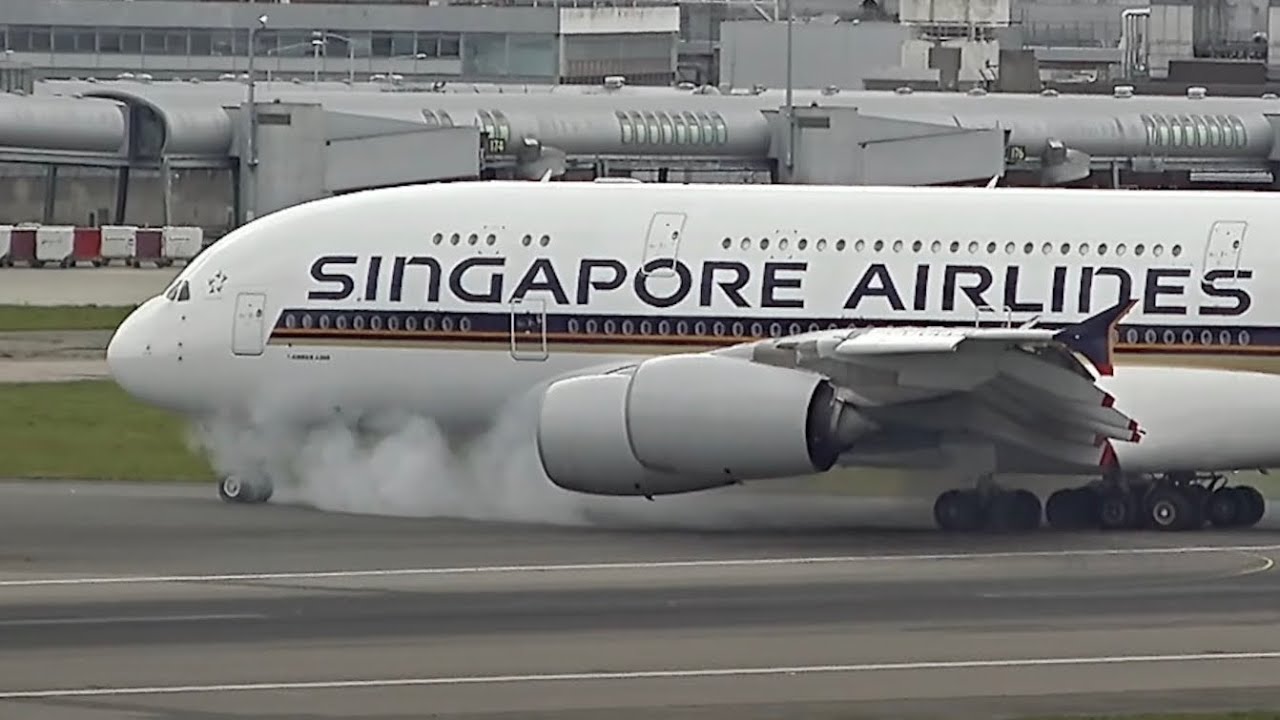 Heathrow Interesting Moments | HD | [Credit: Flight Focus 365] - YouTube