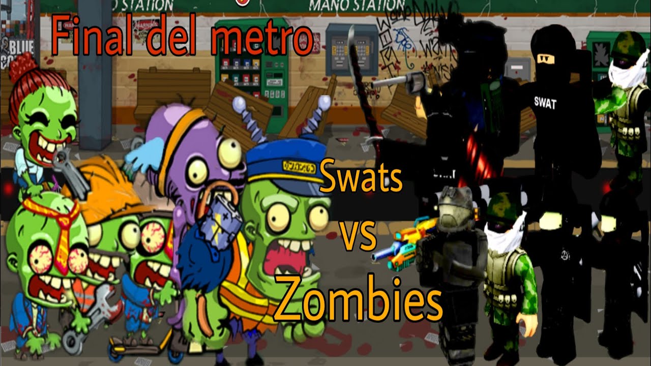 Podremos ganar los ultimos niveles del metro imposibles Swat vs zombies ...