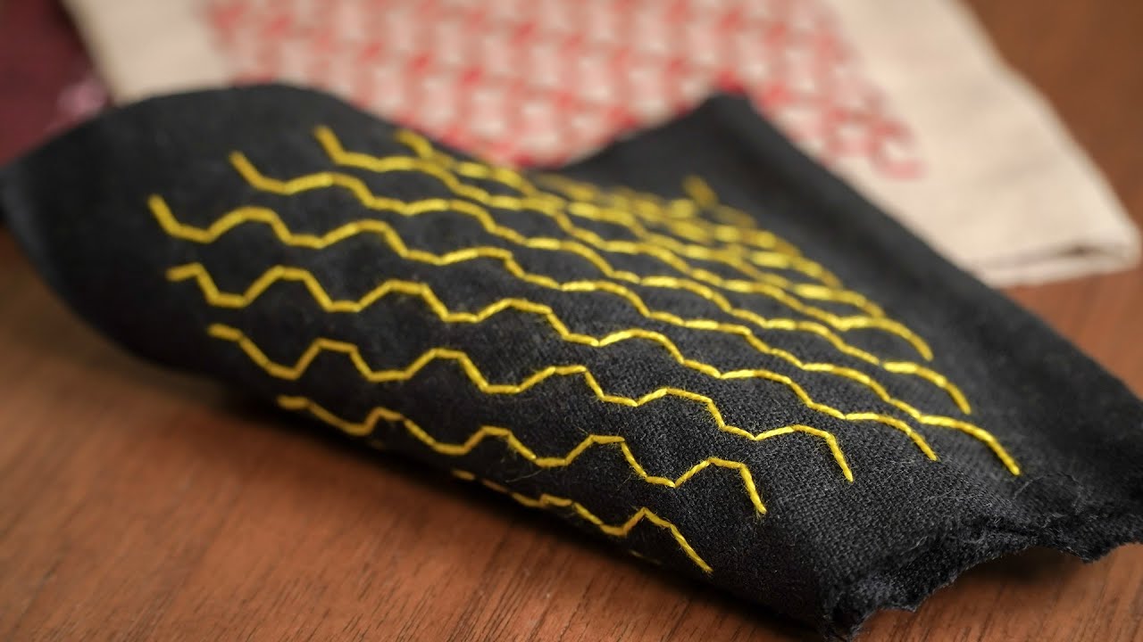 Hand Sewing Pattern: DIY Stitching for Clothes - YouTube