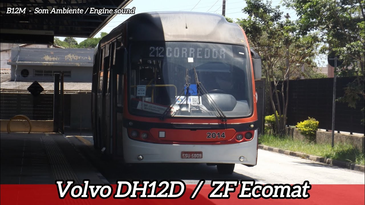 Engine Sound Volvo B12M + ZF Ecomat | Som Ambiente - YouTube