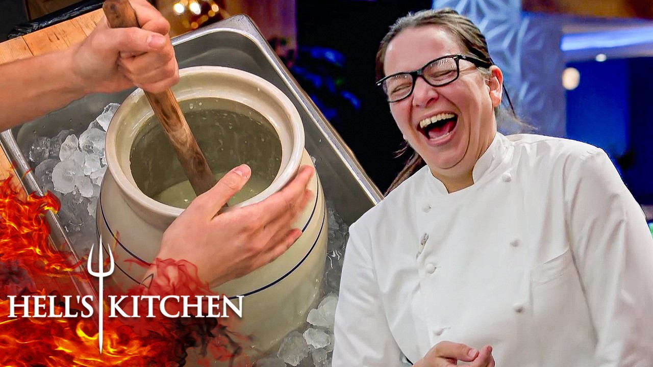 Sous Chef Christina Can't Stop Laughing as Red Team Messes Up Butter ...