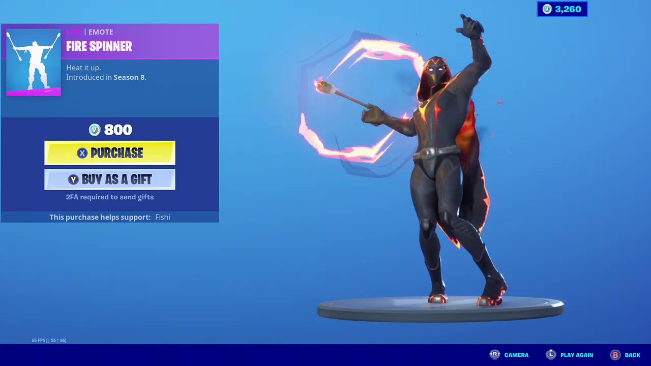 Fire Spinner - YouTube