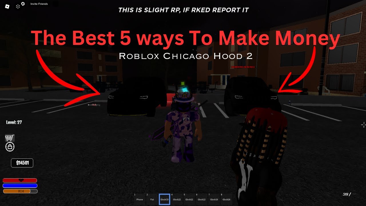 Best 5 Ways To Make Money In Roblox Chicago Hood 2 - YouTube