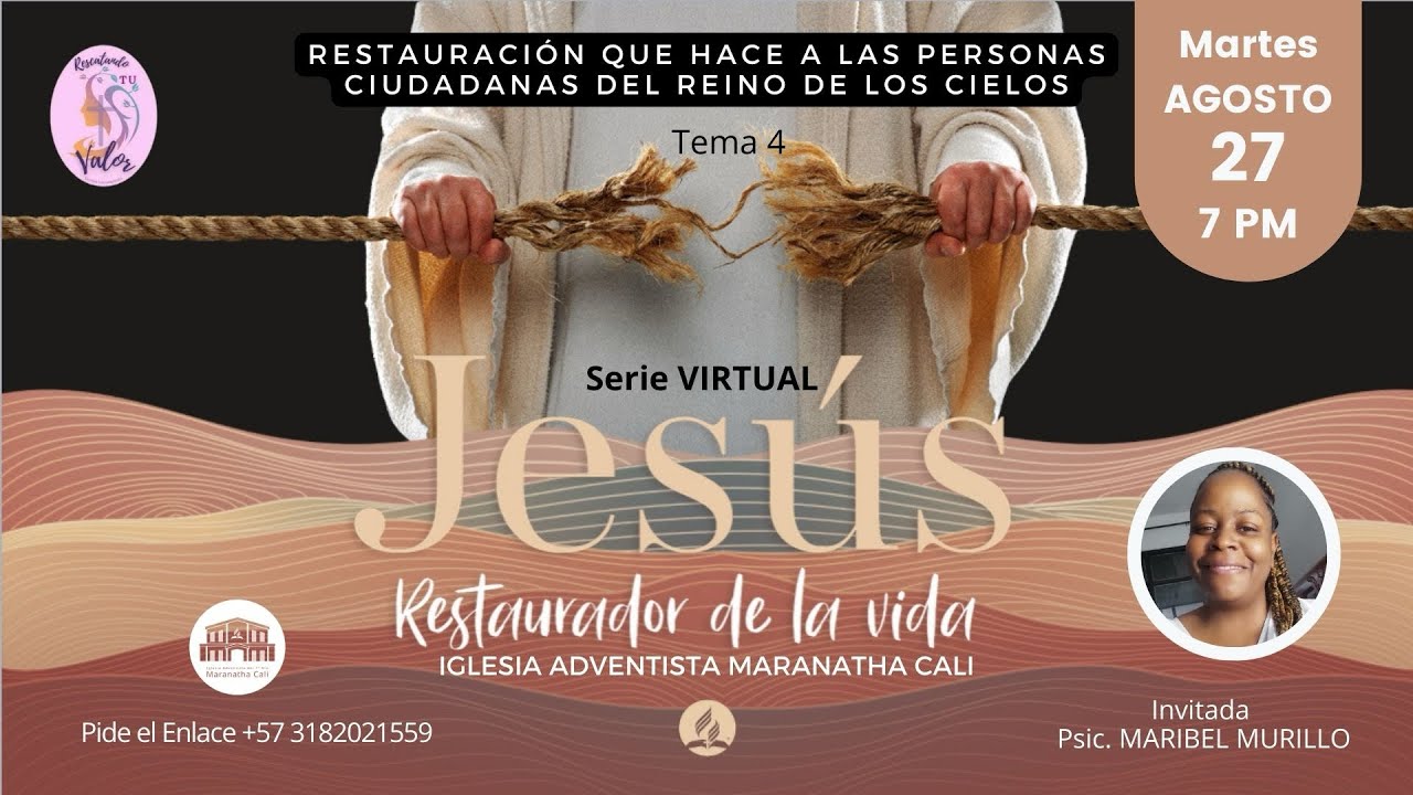 Tema 4 “RESTAURACIÓN PARA EL REINO DE LOS CIELOS” Serie - Jesús ...