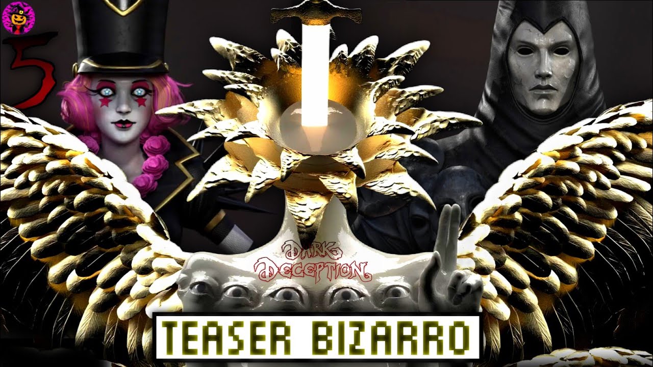 BIZARRO! Novos TEASERS De Dark Deception Capitulo 5! Novo VILÃO ANJO ...