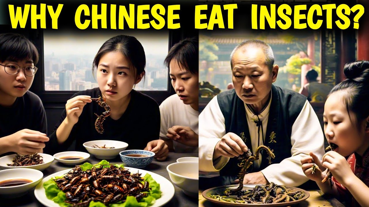Why Chinese People Eat Insects & Snakes? | Facts and History - YouTube