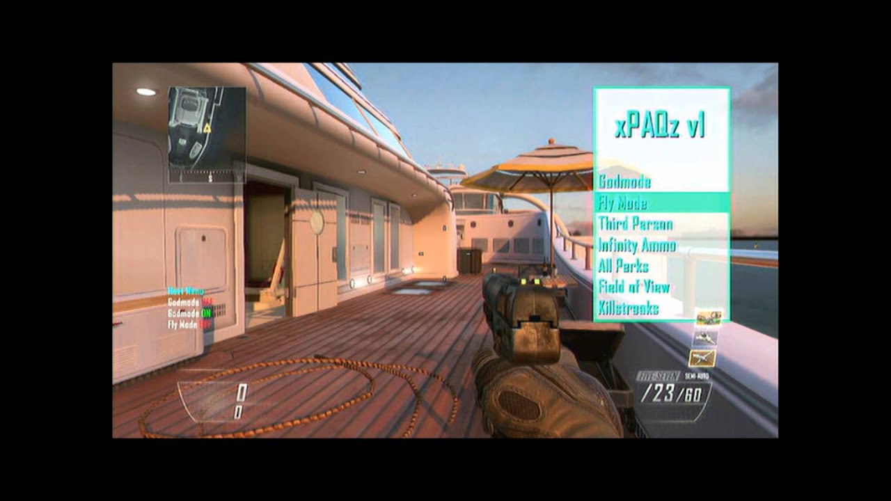 xPAQz v1 RTM Mod Menu black ops 2 - YouTube