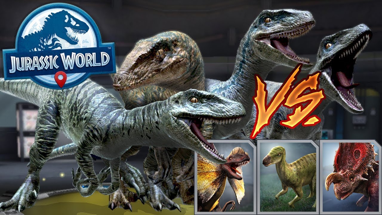 RAPTOR SQUAD (Blue, Delta, Echo, Charlie) Ep. 2 | Jurassic World Alive ...