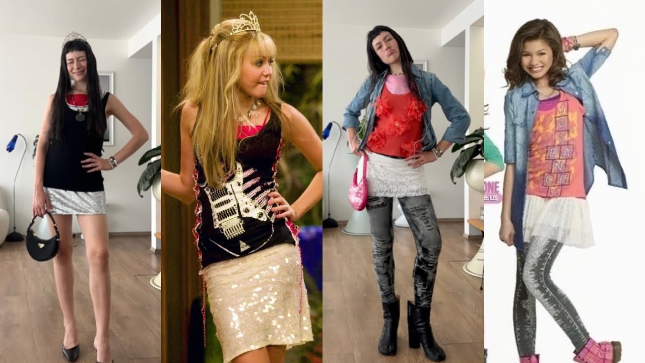 Vistiéndome como FAMOSAS EN 2010s *una semana* - YouTube