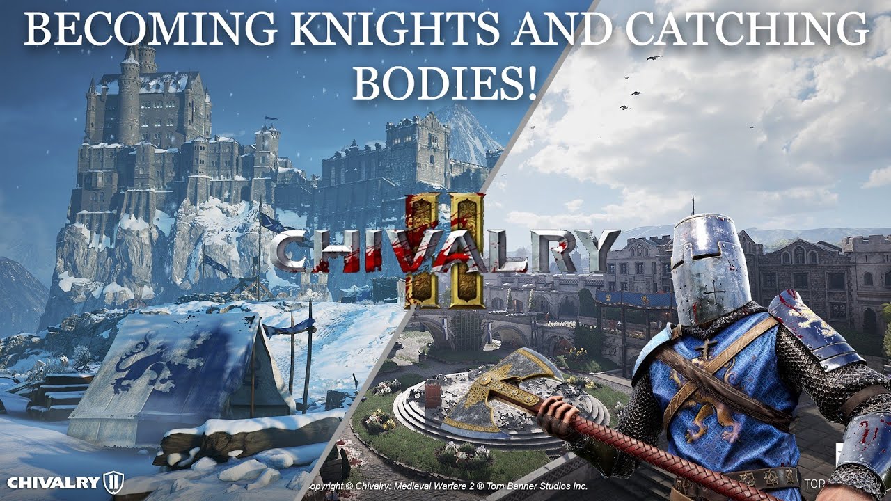 Catching Bodies as Knights! | Chivalry II - YouTube