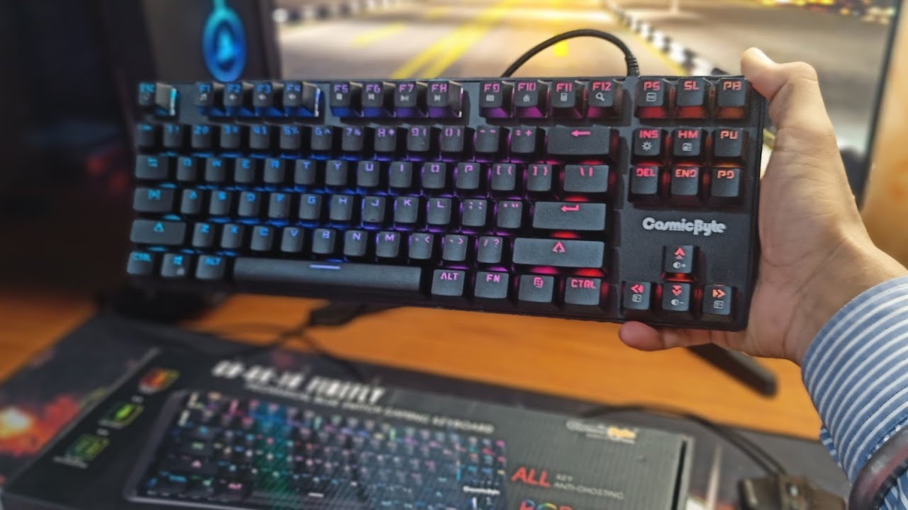 Cosmic Byte CB GK 16 Final Review - Best TKL Mechanical Keyboard under ...