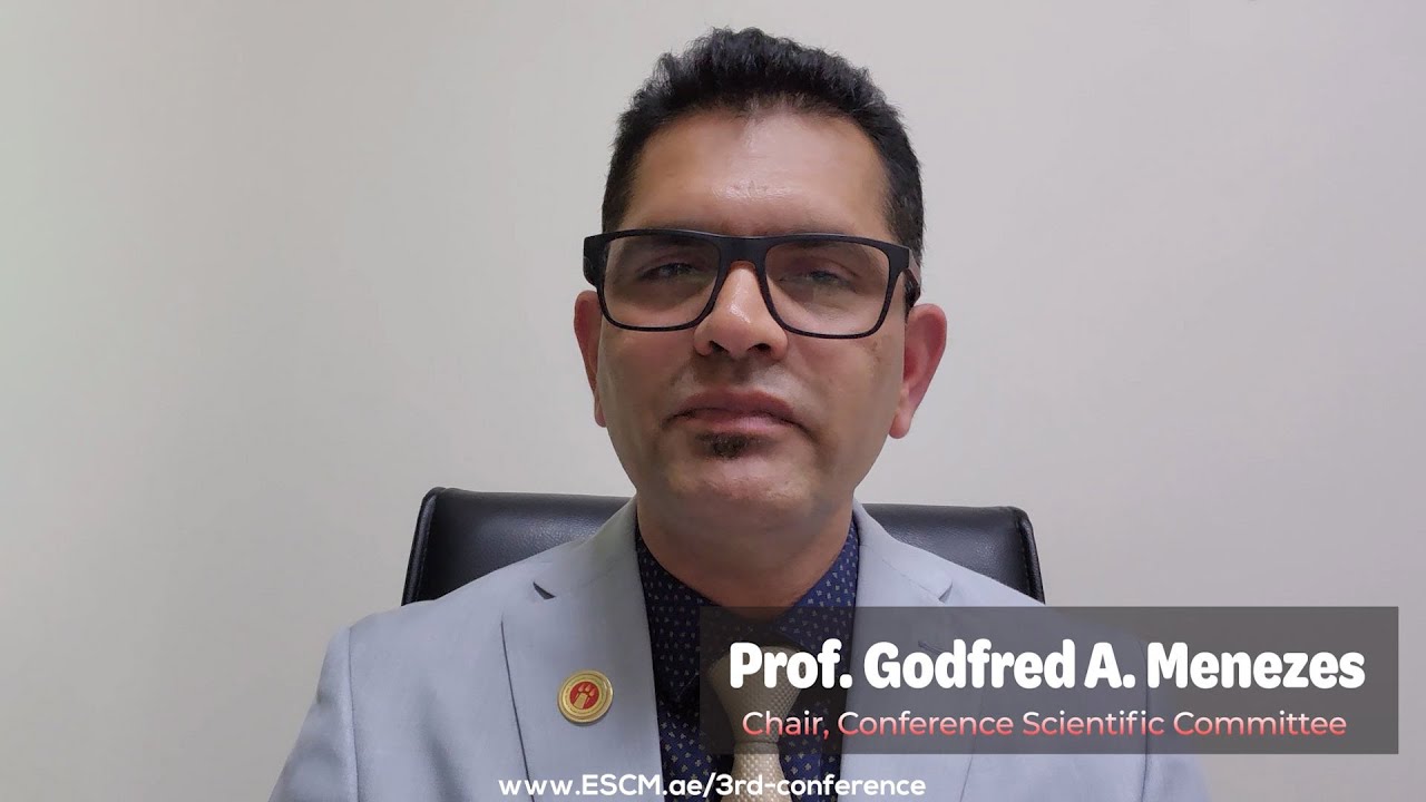 Scientific Committee Chair, Prof. Godfred Menezes gives an insight on # ...