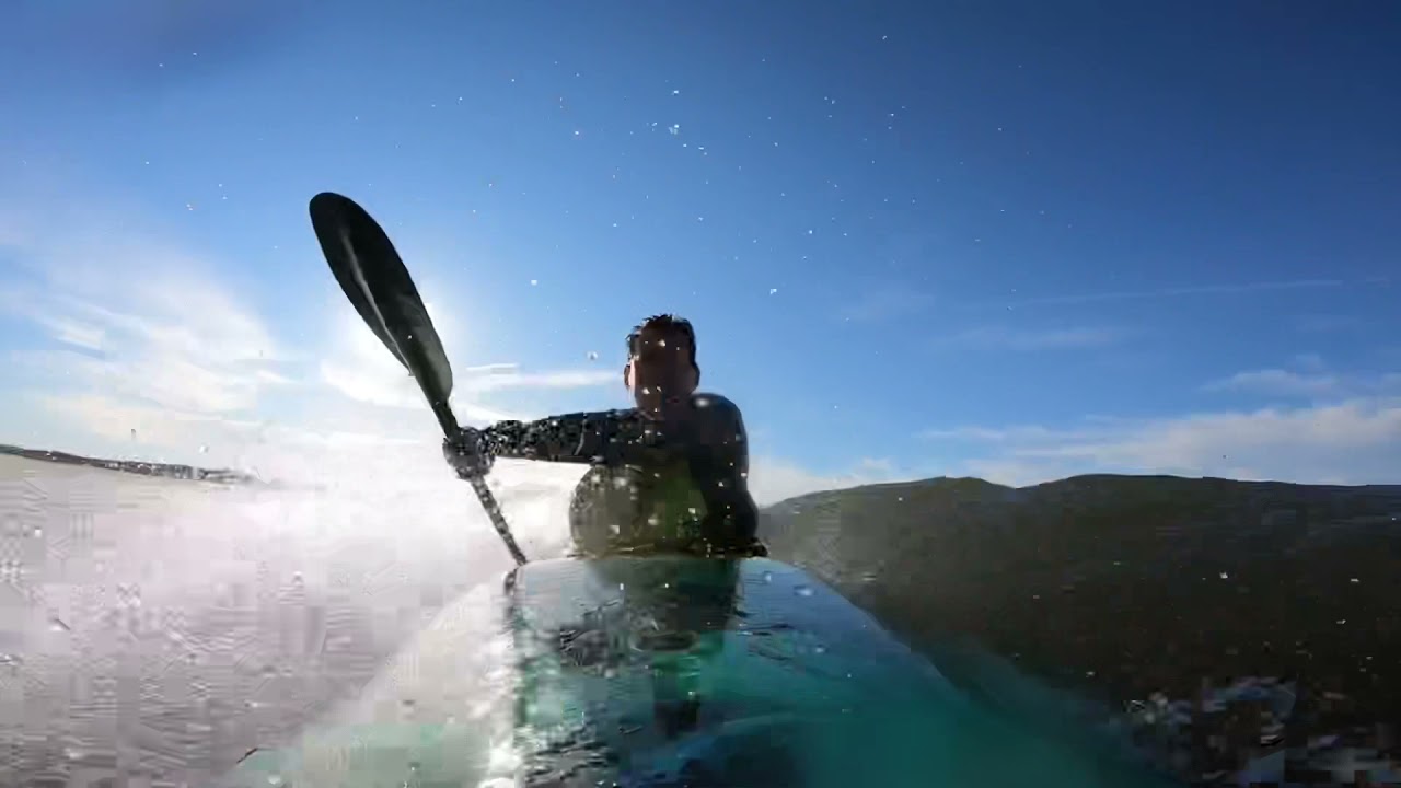 Mega Kayaks Jester Cyclone Maiden Voyage. Surf Kayaking Demo Point ...