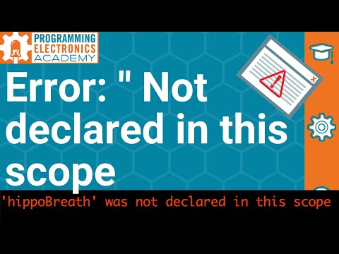 Variable Scope and fixing error: '_______' was not declared in this scope?