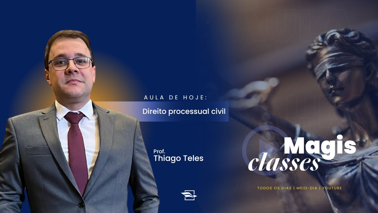 DIREITO PROCESSUAL CIVIL | PROFESSOR THIAGO TELES - YouTube