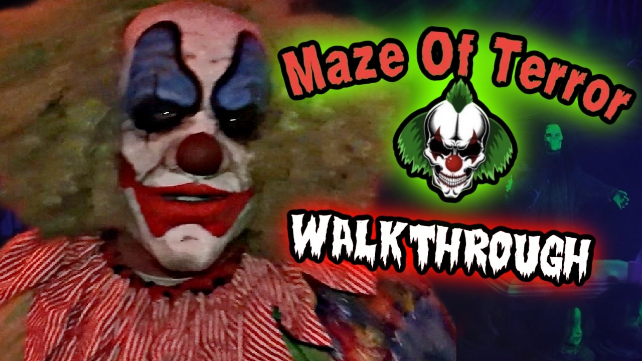 They Gave Us A Chicken FOOT at Maze of Terror! - YouTube