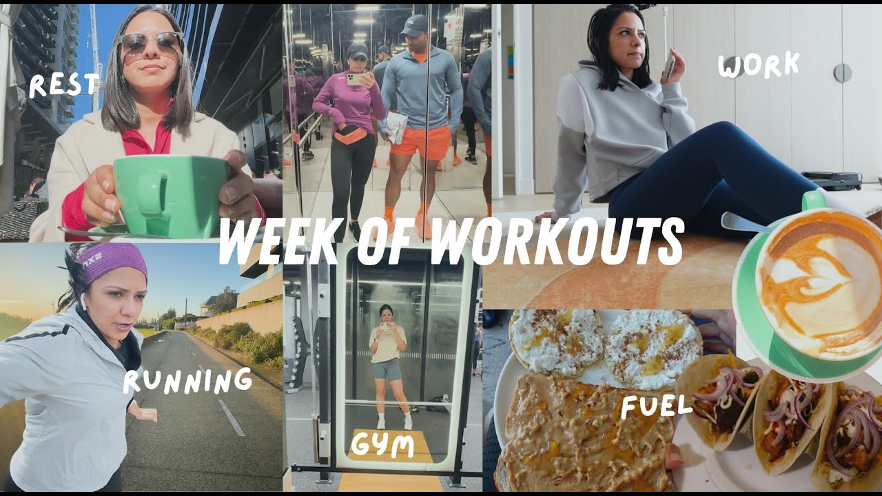 Week of workouts as an average runner | running & gym routine for NYC ...