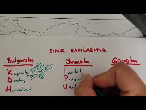 Türkiye  sınır  kapıları 1 #kpss  #coğrafya  #ösym  #sınırkapıları