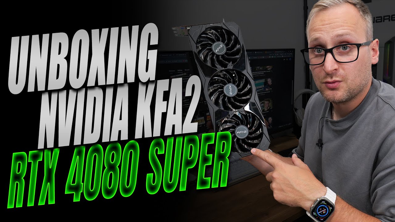 Unboxing Nvidia KFA2 GeForce RTX 4080 SUPER SG 1-Click OC - YouTube