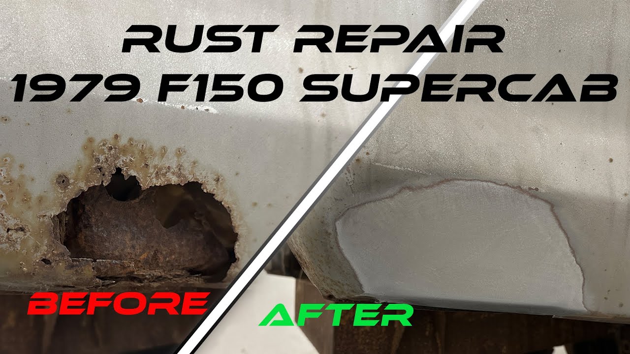 1979 supercab f150 bed repair - YouTube