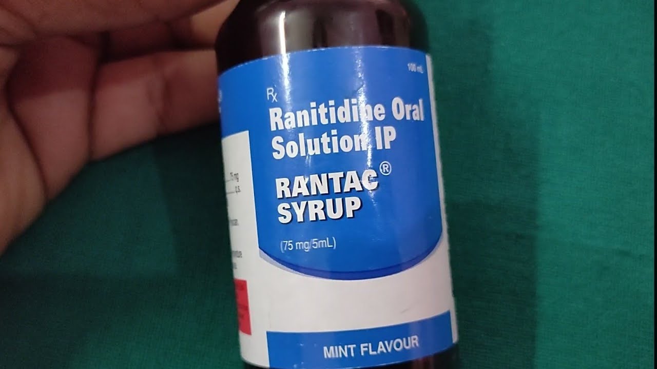 बच्चों में पेट दर्द, गैस में तुरंत आराम। Ranitidine Oral Solution Ip ...