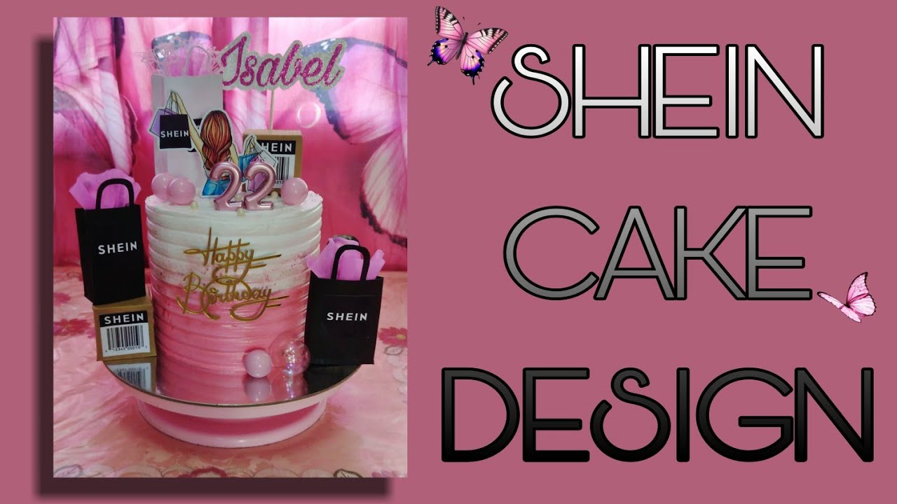 SHEIN CAKE DESIGN USING HOBBYCOR MANUAL AIRBRUSH / TEACHER J KITCHEN ...
