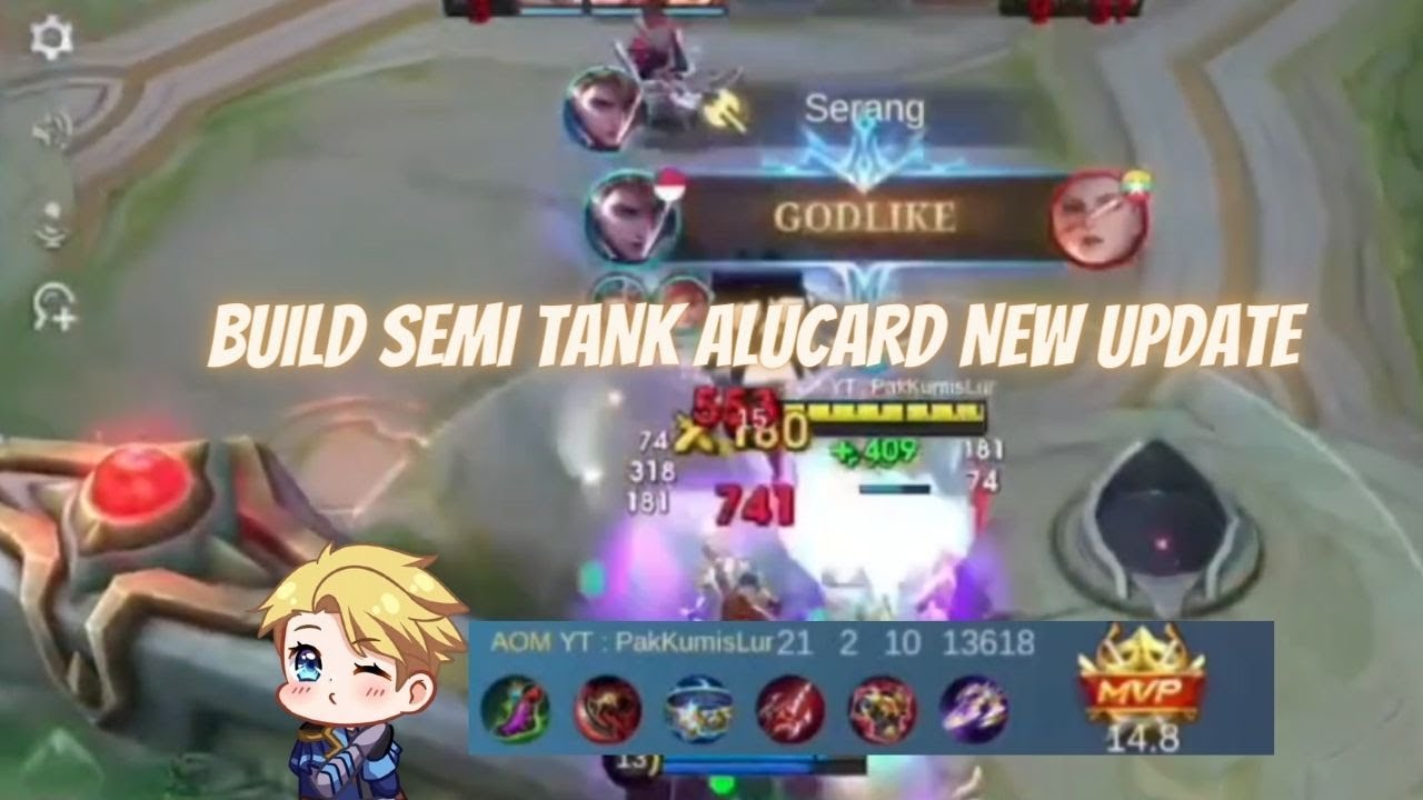BUILD ALUCARD SEMI TANK NEW UPDATE 2024 GAMEPLAY MOBILE LEGENDS - YouTube
