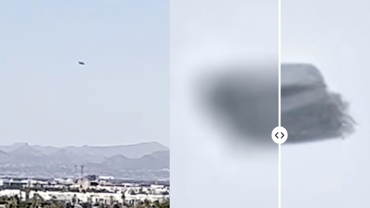 AI Focused Diamond UFO Over Arizona Feb 2023, UAP Sighting News. - YouTube