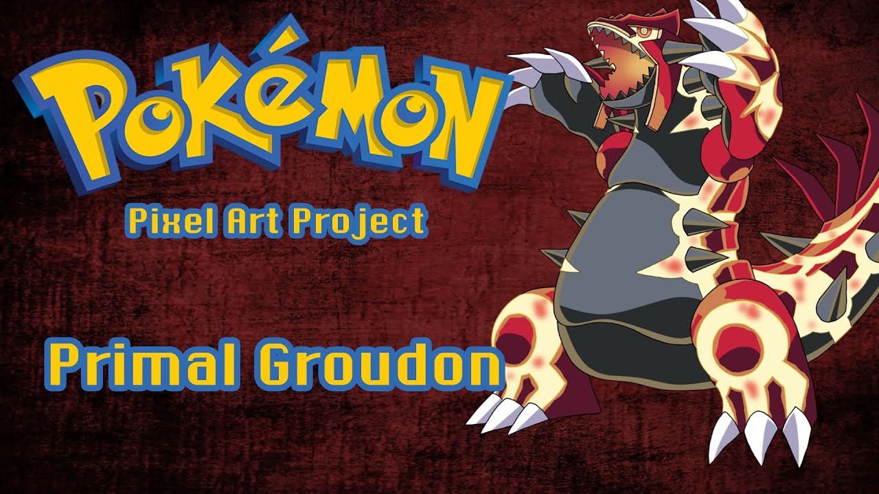 Primal Omega Groudon Minecraft Time Lapse Build [1080p 60fps] - YouTube