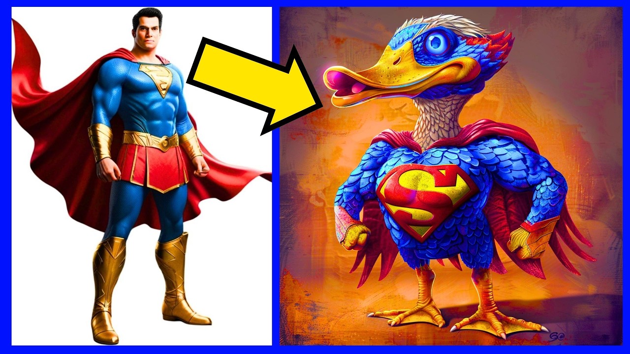 Marvel & DC Heroes Become DUCK🦆 | Epic Transformations 2024 💥 - YouTube