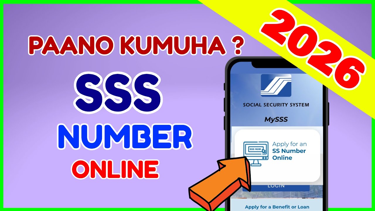 Paano Kumuha ng SSS Number Online 2026? How to Apply SSS Membership ...