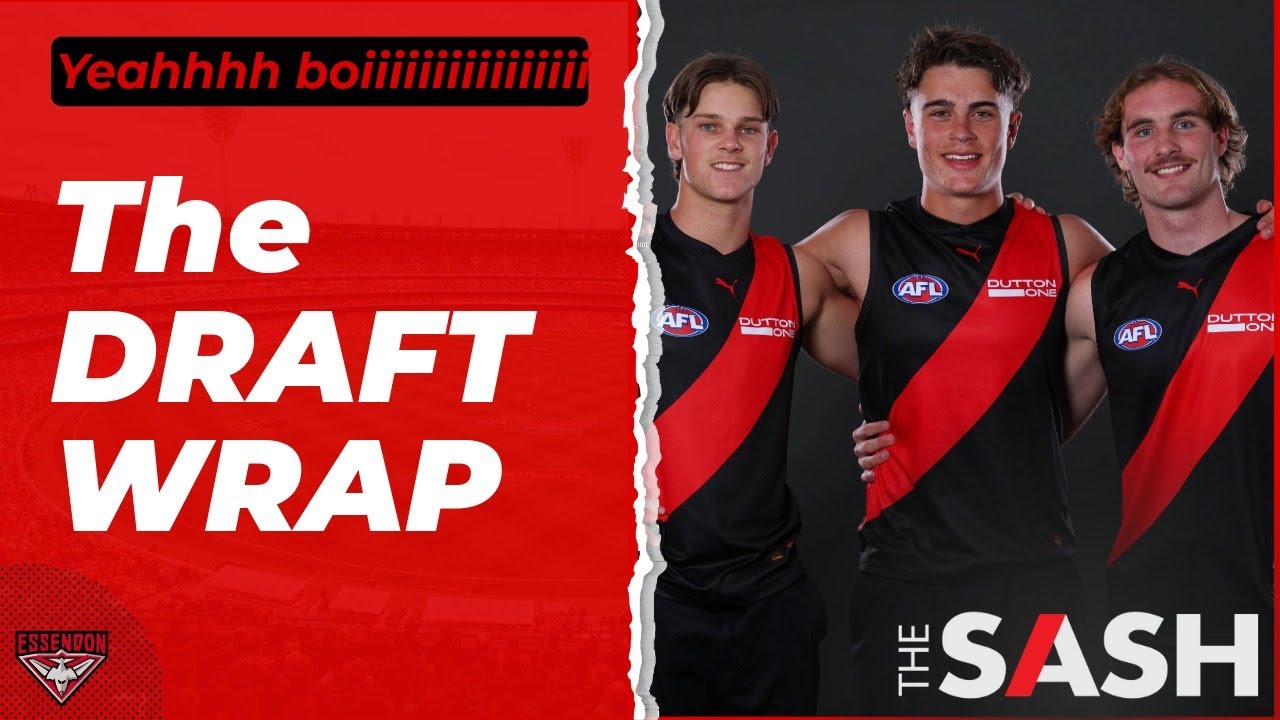 Essendon Draft Wrap - YouTube