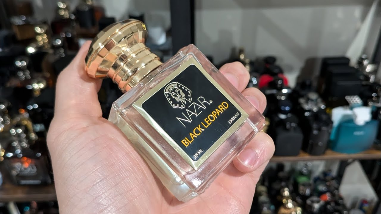 Nazar Black Leopard Fragrance Unboxing | A Gourmand Fougere? - YouTube