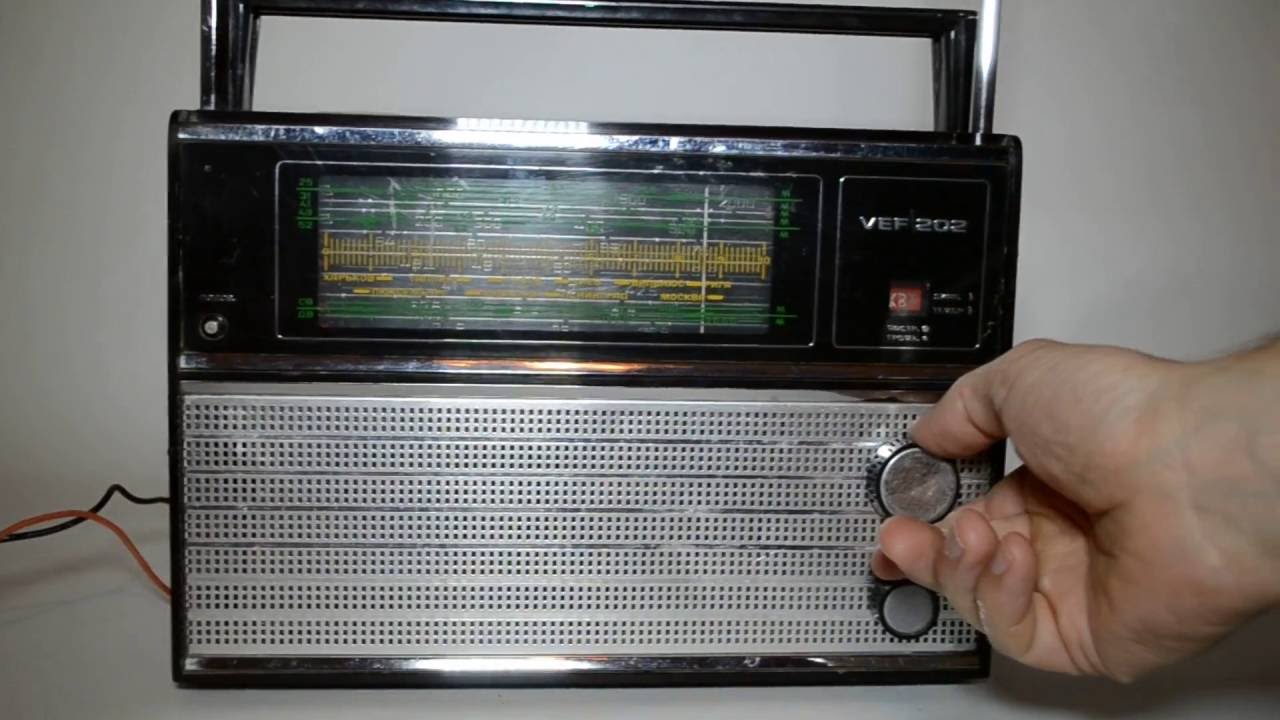 Rare Vintage Soviet Russian USSR Radio VEF 202 / Советское радио VEF ...