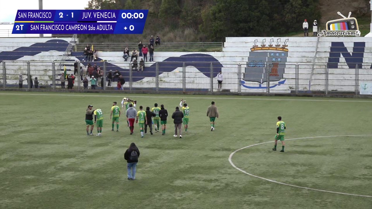 FINAL ANDABA TALCAHUANO - 2DA ADULTA: SAN FRANCISCO V/S JUV. VENECIA ...