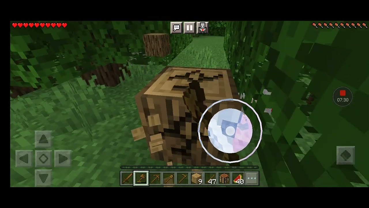 day one Minecraft survival and I'm tired - YouTube