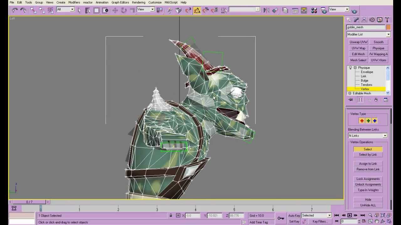 Rigging 4: Attach the Mesh to Bones - YouTube