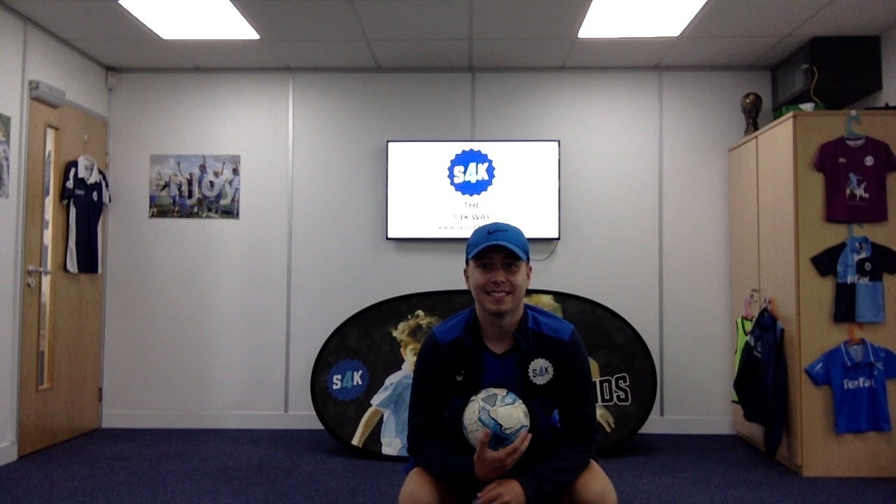 Sport4Kids Over 5's Live Football Class -Practice@Home - YouTube