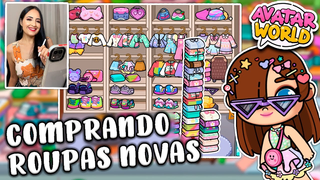 CLOSET DOS SONHOS NO AVATAR WORLD | Mary Games - YouTube