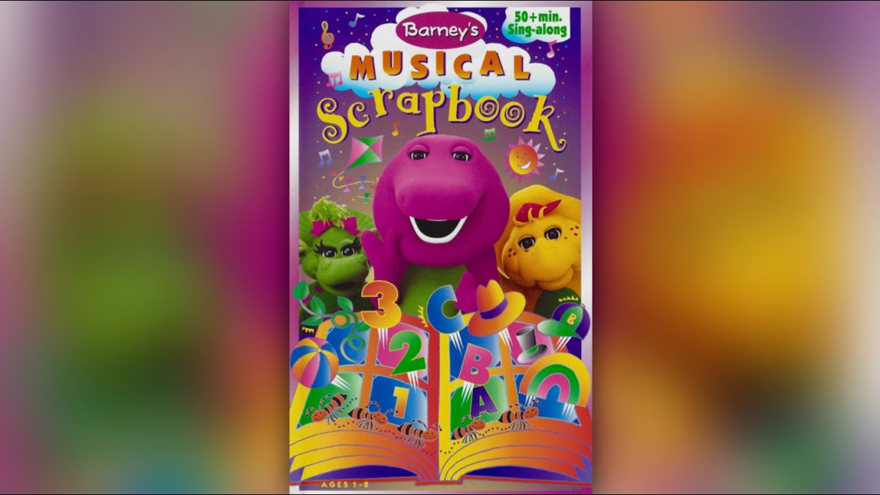 Barney's Musical Scrapbook [1997] - 1997 VHS Release - YouTube