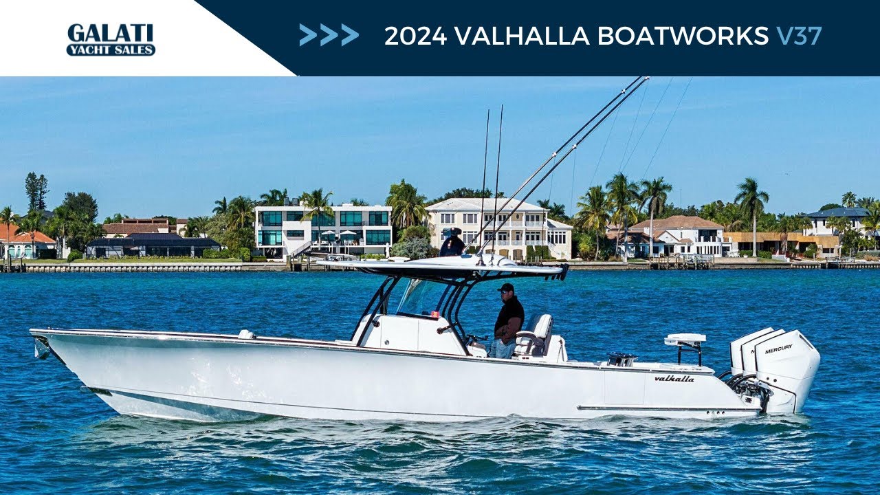 SOLD - 2024 Valhalla Boatworks V37 "Baller" - YouTube