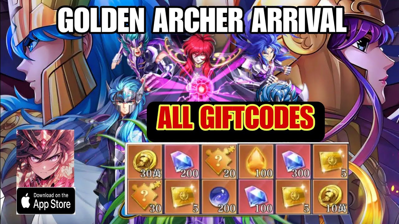 Golden Archer Arrival & All 5 Giftcodes | 5 Free Codes Golden Archer ...