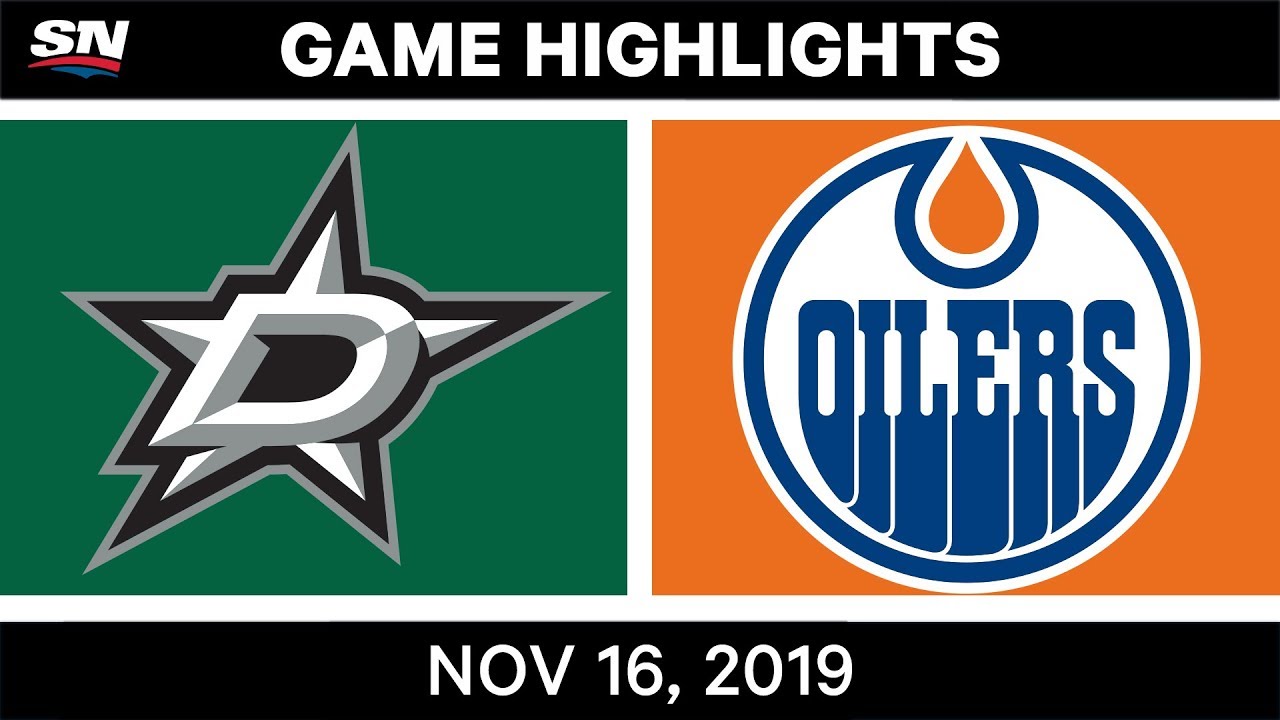 NHL Highlights | Oilers vs Stars - Nov. 16, 2019 - YouTube
