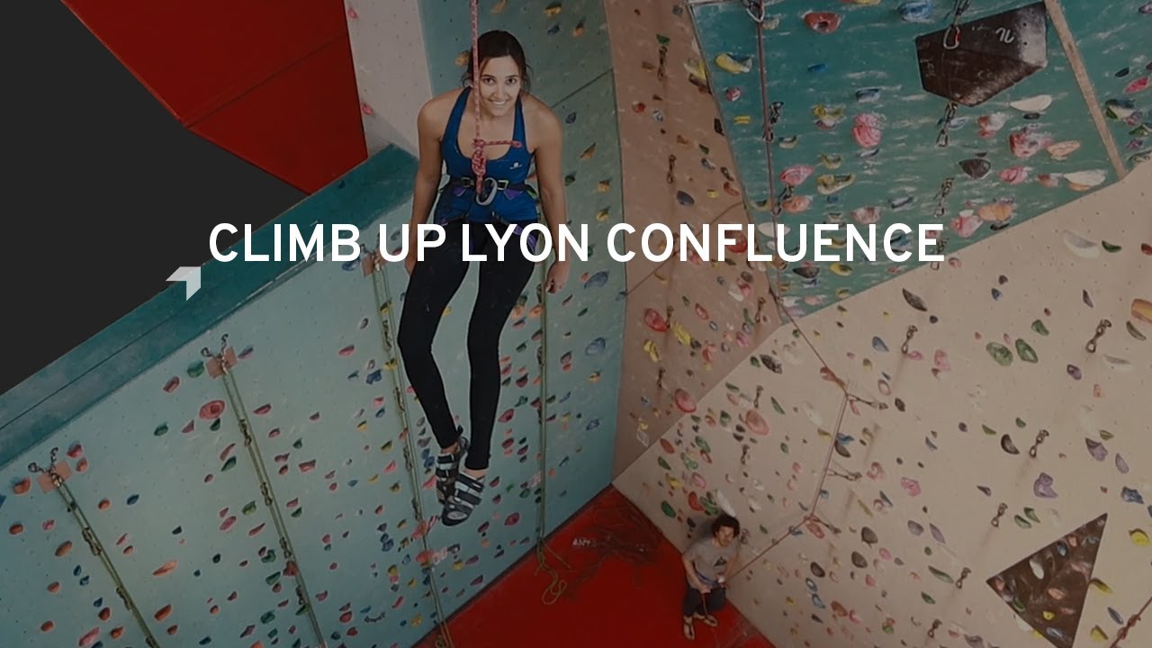 La salle de Climb Up Lyon Confluence - YouTube