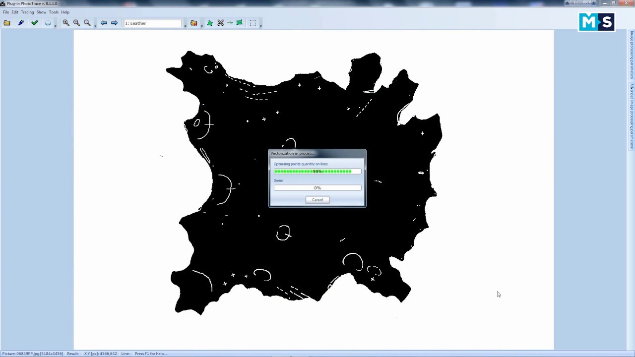 Automatic leather inspection by camera - YouTube